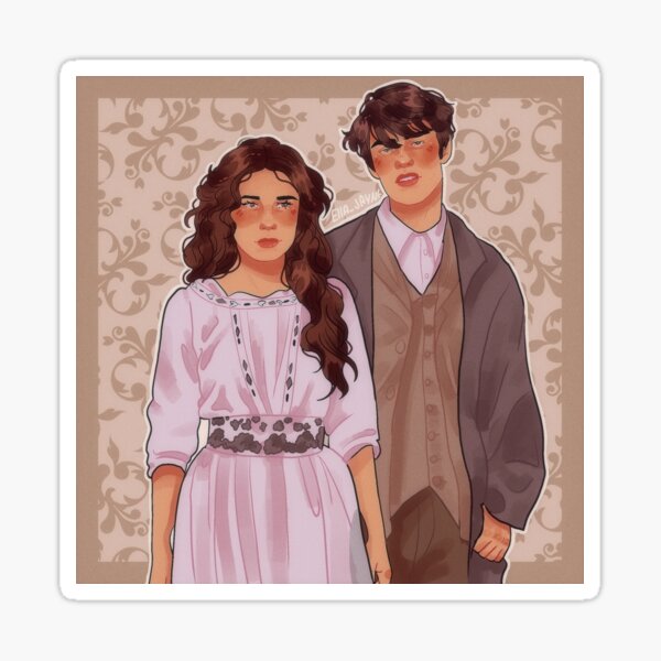 "enola holmes" Sticker for Sale by ella-jaynee | Redbubble