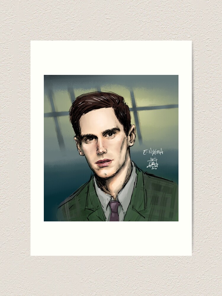 "Edward Nygma" Art Print by artbygemmles | Redbubble