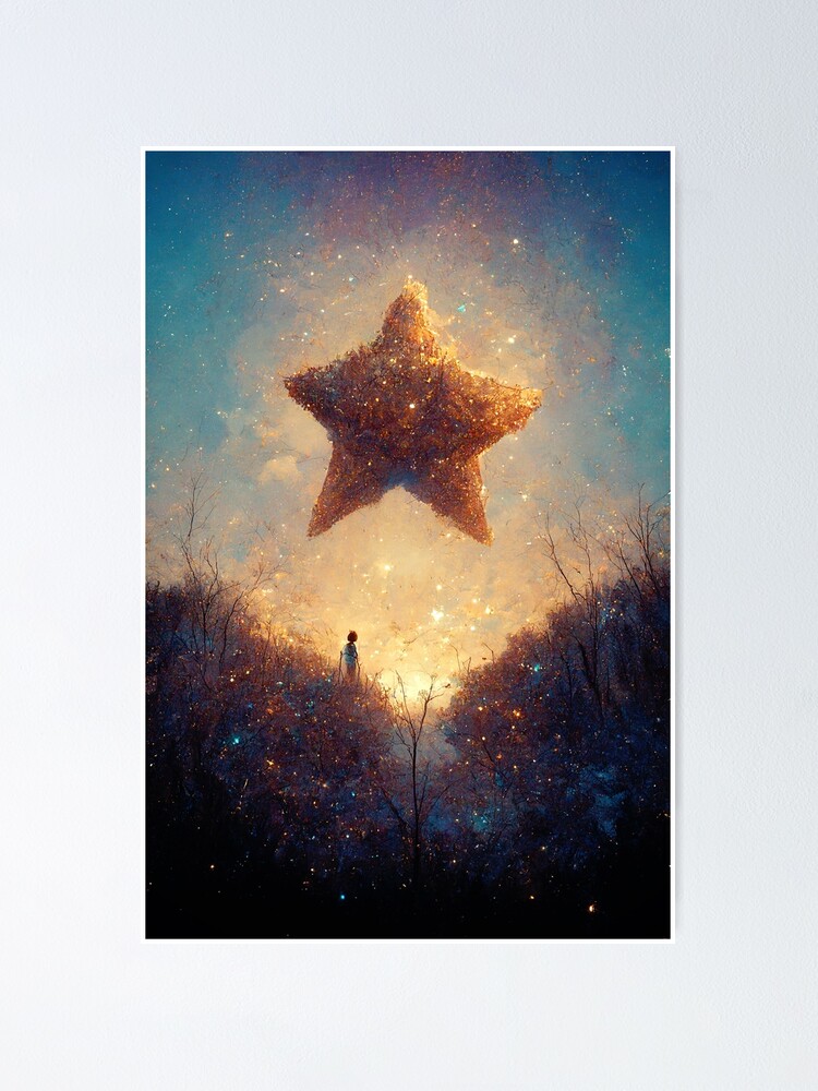 "Rising Star" Poster for Sale by EvaCreel | Redbubble