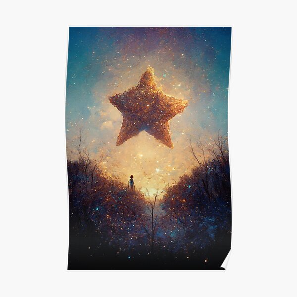 "Rising Star" Poster for Sale by EvaCreel | Redbubble