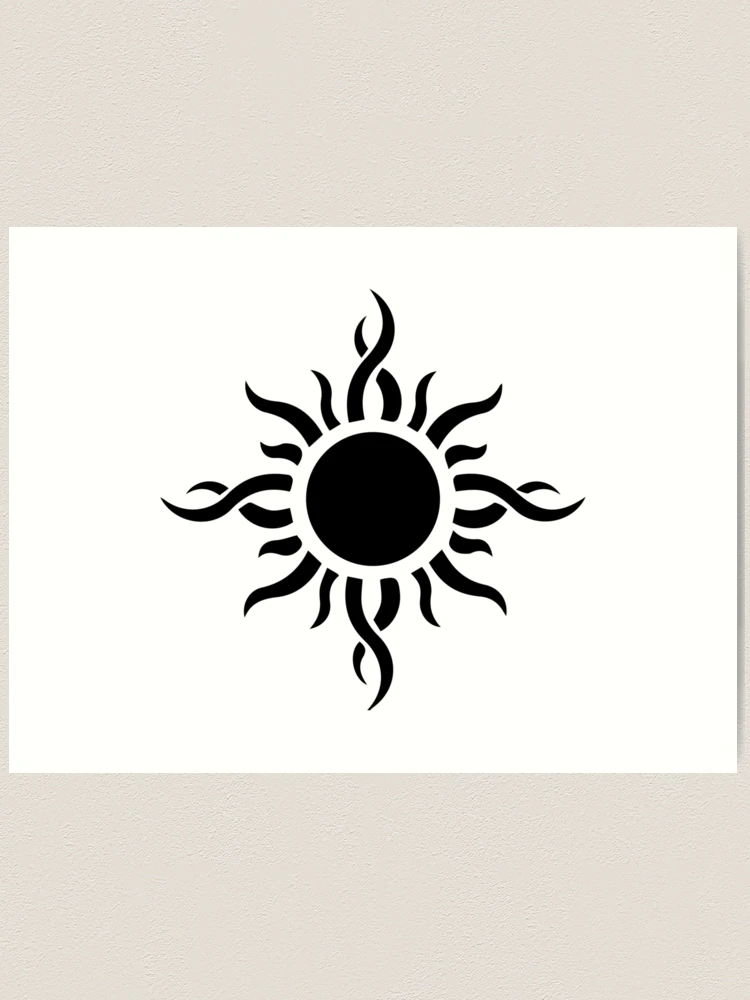 Tribal Sun Drawings