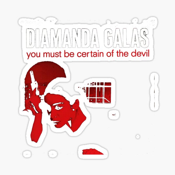"Certain of The Devil" Sticker for Sale by SLawson131 | Redbubble