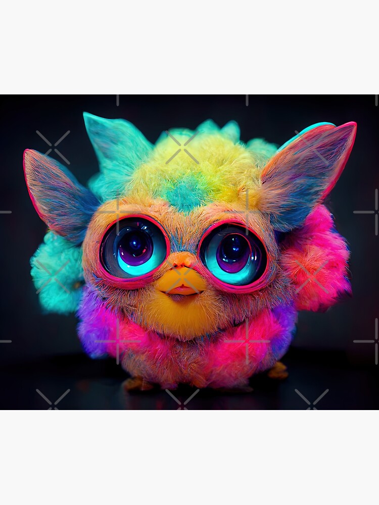"Rainbow Furby" Poster for Sale by FlippySan | Redbubble
