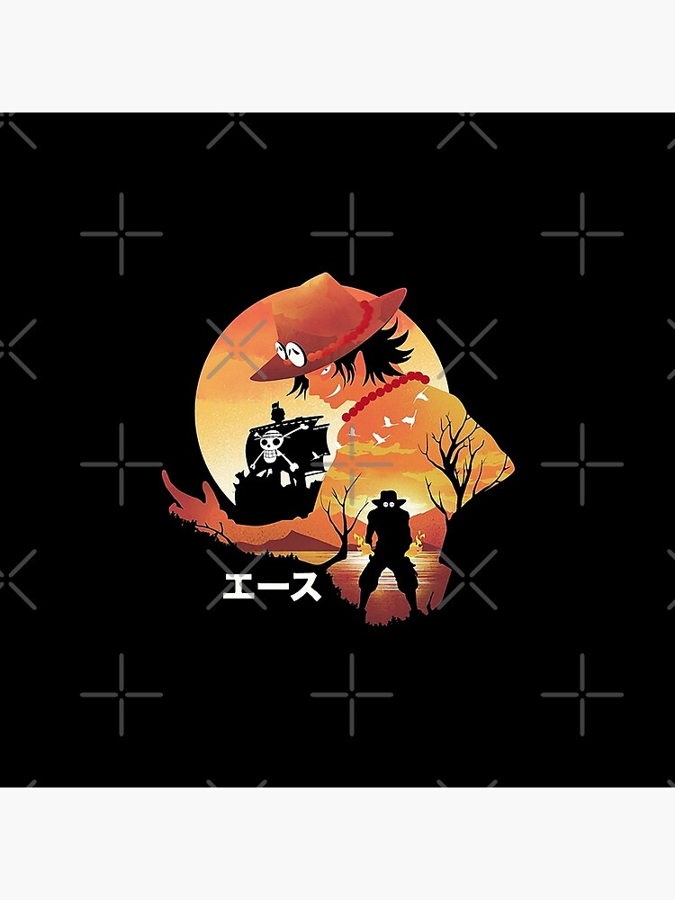 "Fire Fist Ace" Poster for Sale by NarsaLiko | Redbubble