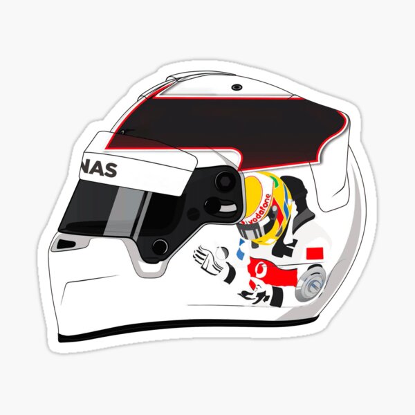 "LH44 Helmet Concept" Sticker for Sale by cartmaxx2 | Redbubble