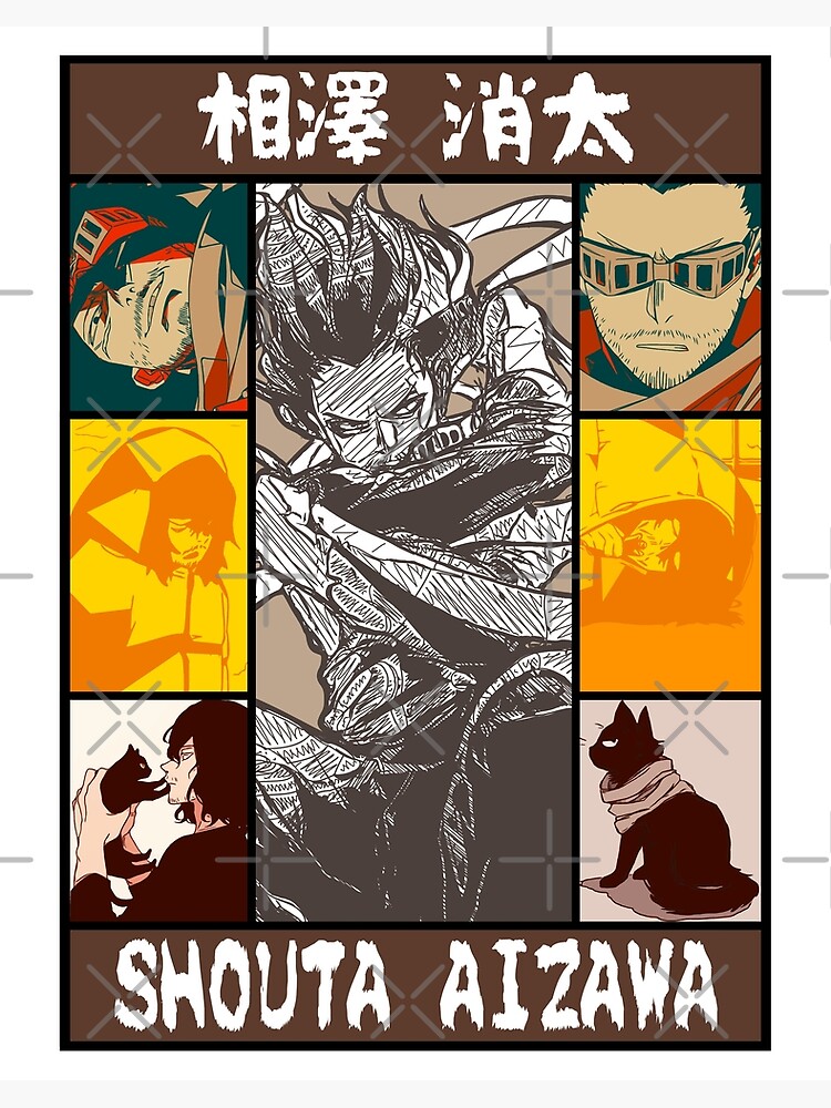 "Aizawa Shota Bnha" Poster von Moonkimon | Redbubble