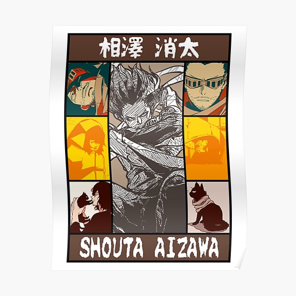 "Aizawa Shota Bnha" Poster von Moonkimon | Redbubble