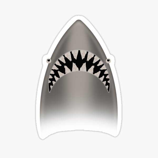 "SHARK & CATS" Sticker for Sale by MEDIACORPSE | Redbubble