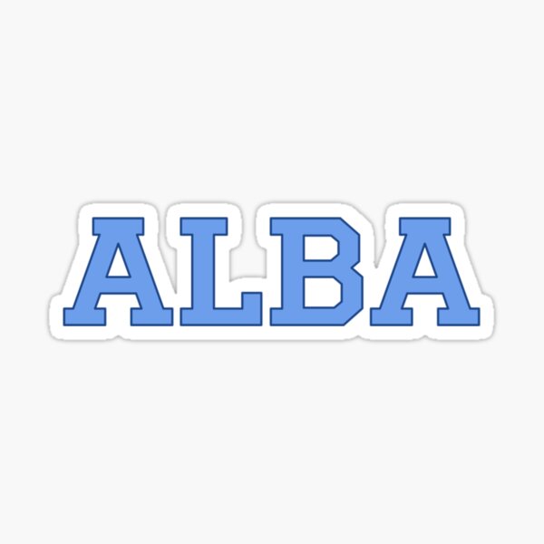 "Alba 2022 Alternative " Sticker for Sale by WallCollection | Redbubble