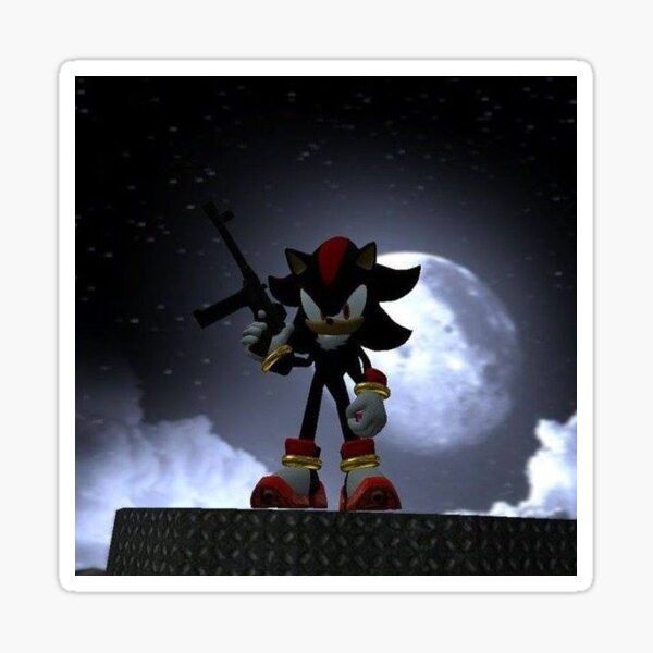 "Shadow the hedgehog sticker " Sticker for Sale by SiwelStickers ...