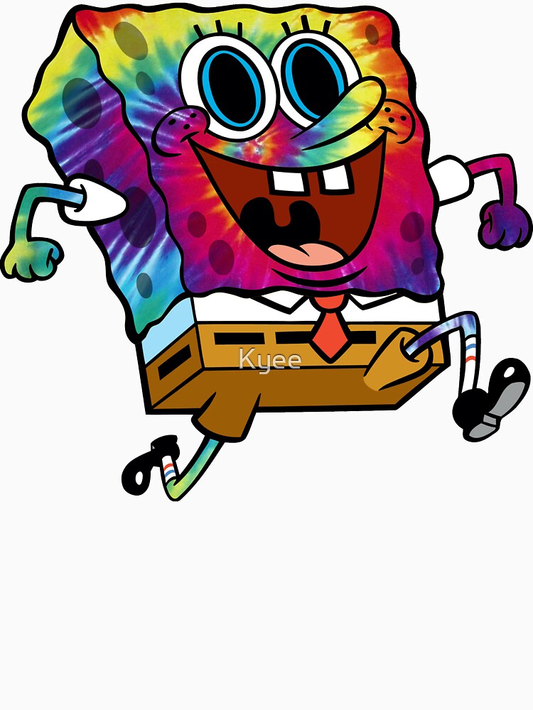 "Trippy SpongeBob" T-shirt by Kyee | Redbubble | sponge bob t-shirts ...