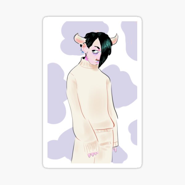 "Original character" Sticker for Sale by Avendraws | Redbubble