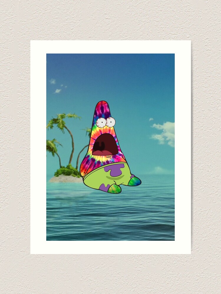 "Trippy Patrick" Art Print for Sale by Kyee | Redbubble