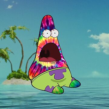 "Trippy Patrick" Sticker for Sale by Kyee | Redbubble