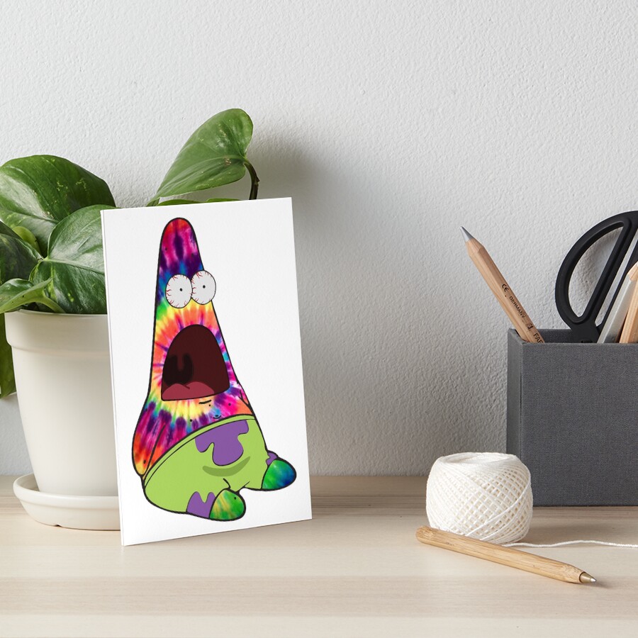 "Trippy Patrick" Art Board Print by Kyee | Redbubble