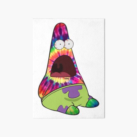 "Trippy Patrick" Art Board Print by Kyee | Redbubble