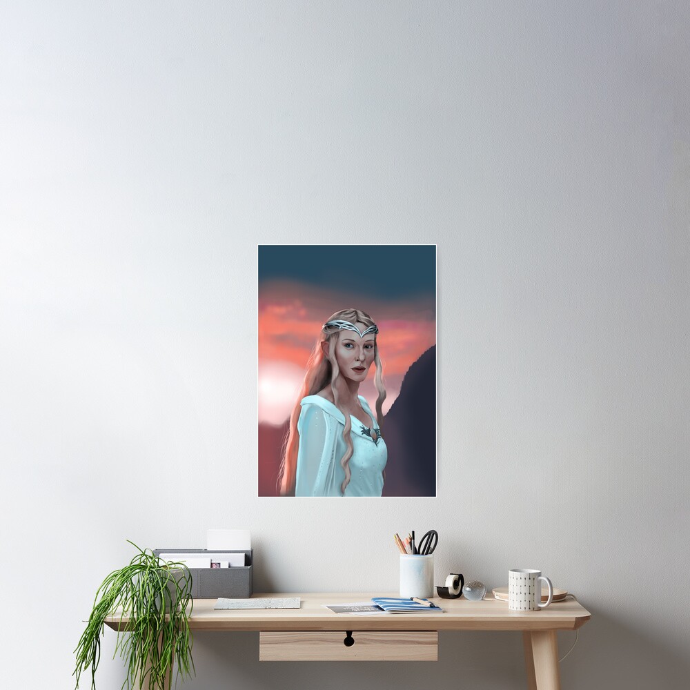 "Galadriel" Poster for Sale by Loswo | Redbubble