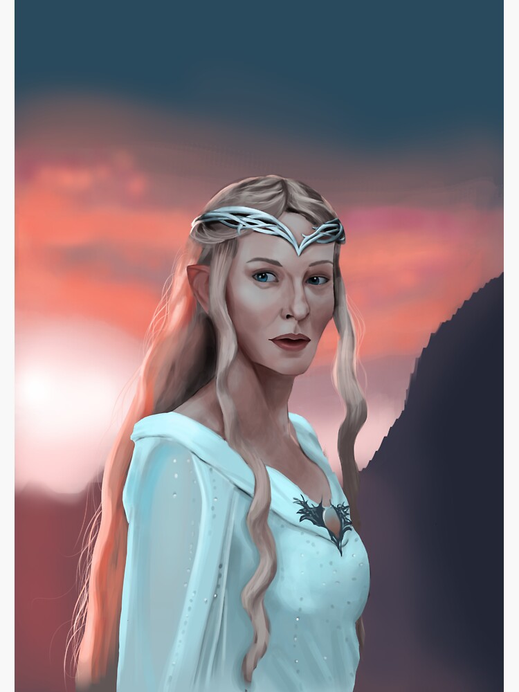 "Galadriel" Sticker by Loswo | Redbubble