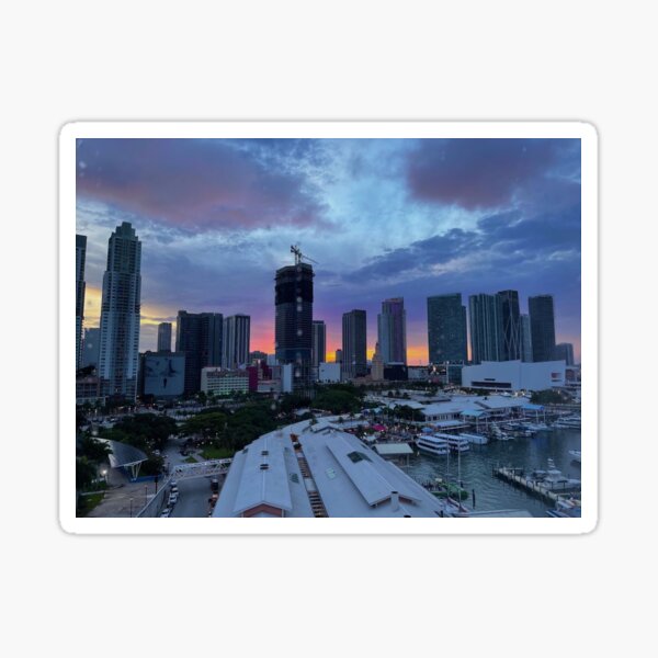 "Citi Sunrise" Sticker for Sale by EuphoricPix | Redbubble