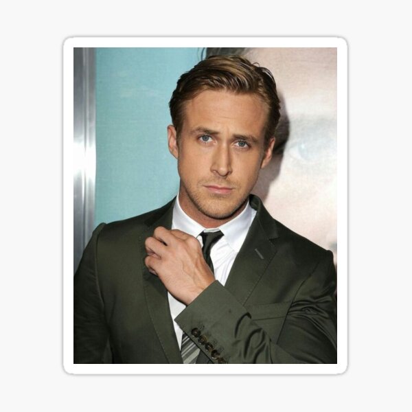 "ryan gosling " Sticker for Sale by panpan10 | Redbubble