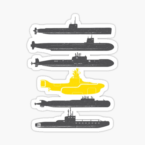 "Know Your Submarines Nautical Submarine" Sticker for Sale by AdamKroen ...