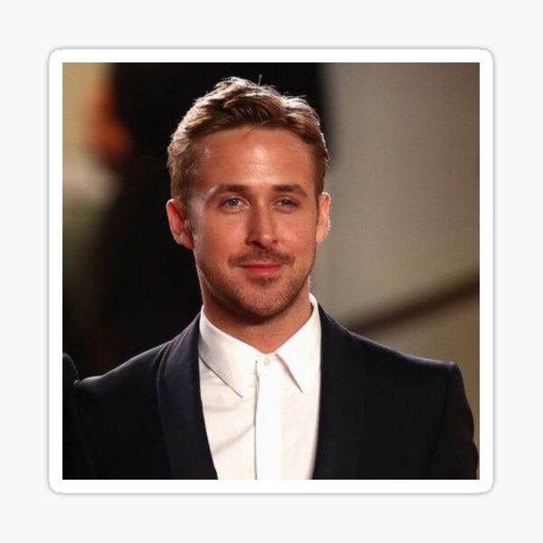 "ryan gosling " Sticker for Sale by panpan10 | Redbubble