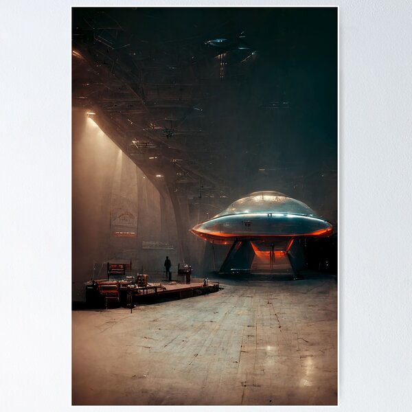 "Ufo Docking" Poster for Sale by meshhead | Redbubble