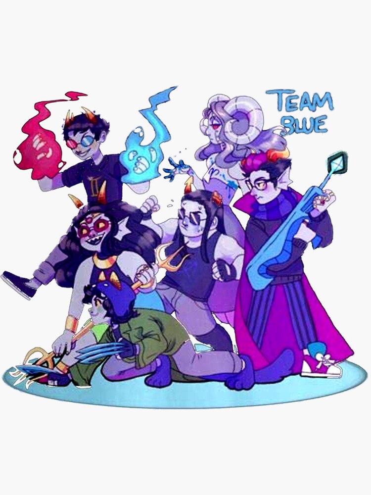 "Homestuck Fitted V-Neck " Sticker for Sale by aCorvidsHoard | Redbubble