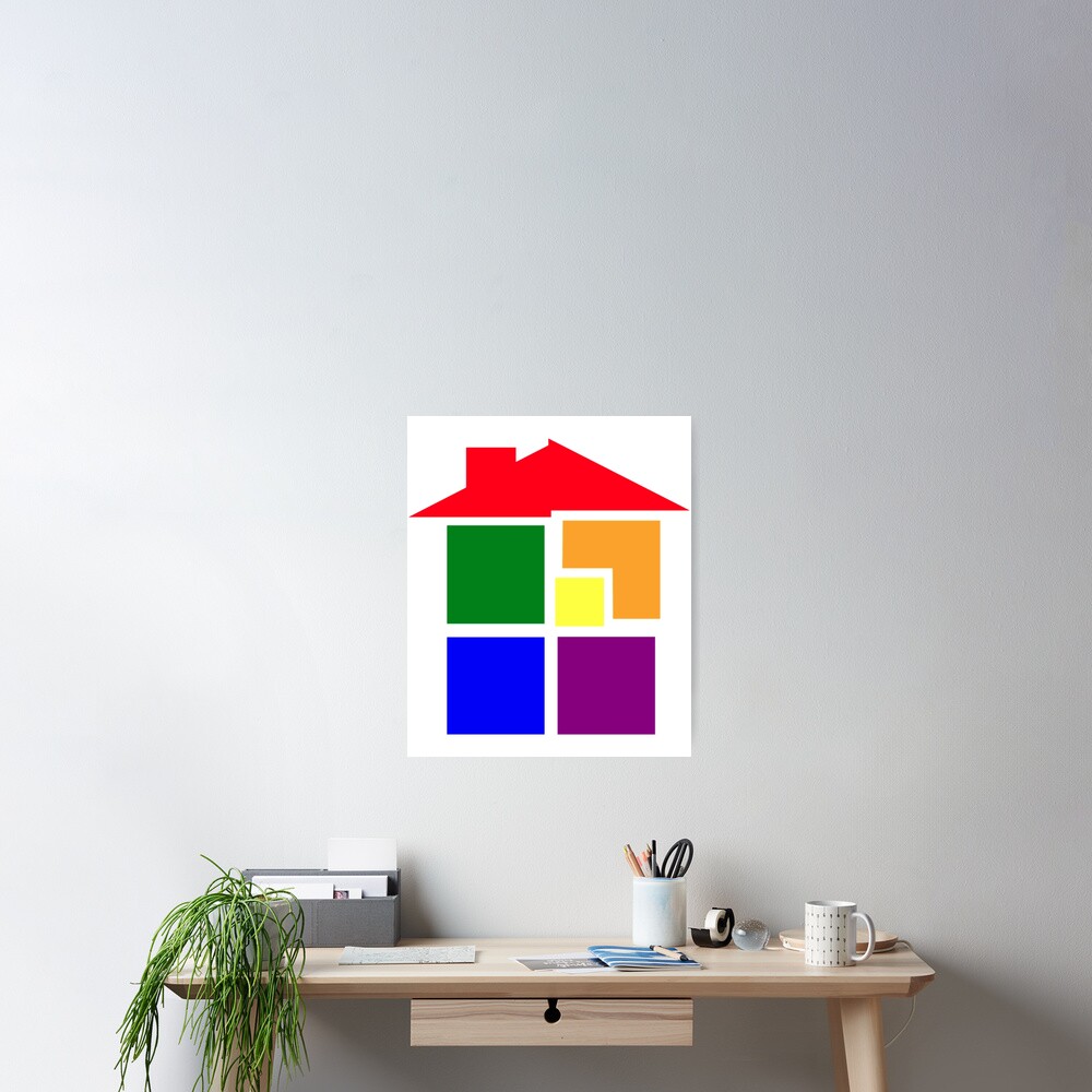 "Rainbow Sburb Logo " Poster for Sale by aCorvidsHoard | Redbubble