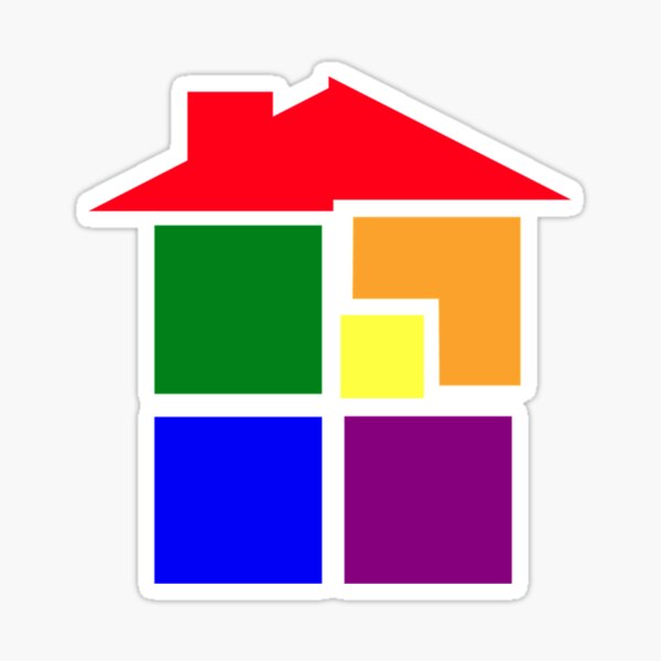 "Rainbow Sburb Logo " Sticker for Sale by aCorvidsHoard | Redbubble