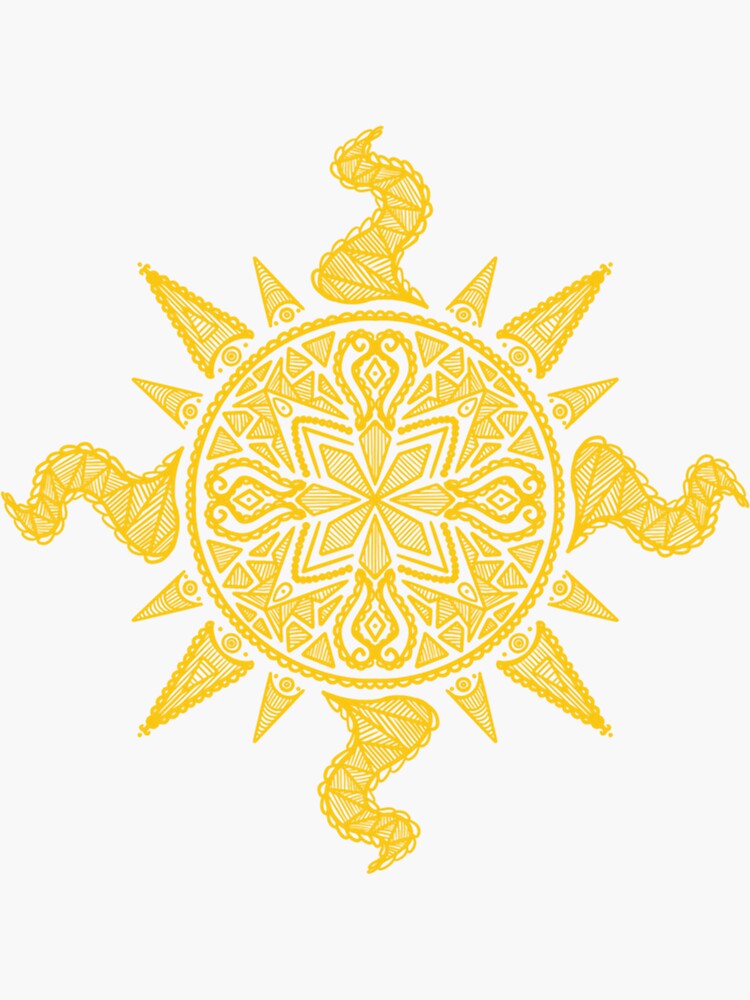 "Homestuck Light Aspect " Sticker for Sale by aCorvidsHoard | Redbubble