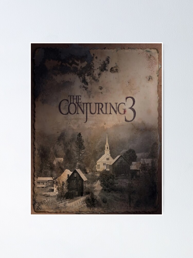 "Retro The Conjuring Ghost House " Poster for Sale by WillisMinor ...