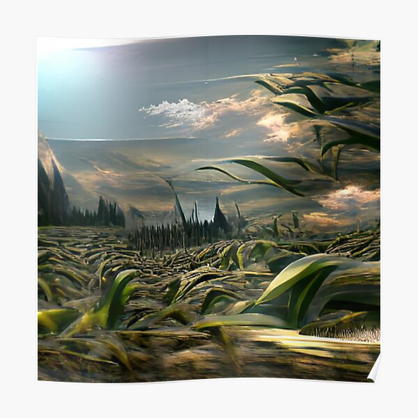 "Corn Field" Poster for Sale by steelgeen | Redbubble