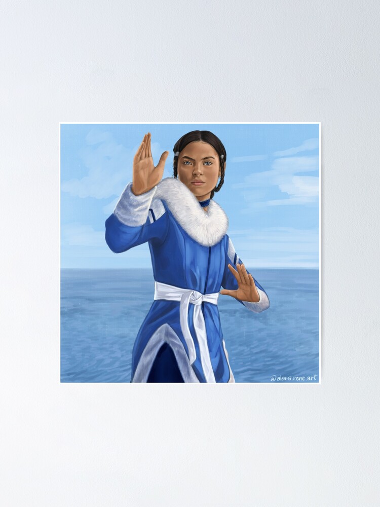 "Katara but make it Modern Inuit Fashion" Poster for Sale by ...