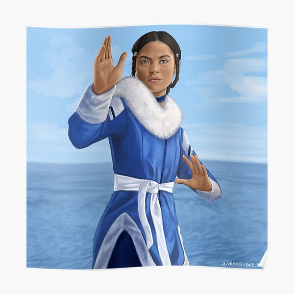 "Katara but make it Modern Inuit Fashion" Poster for Sale by ...