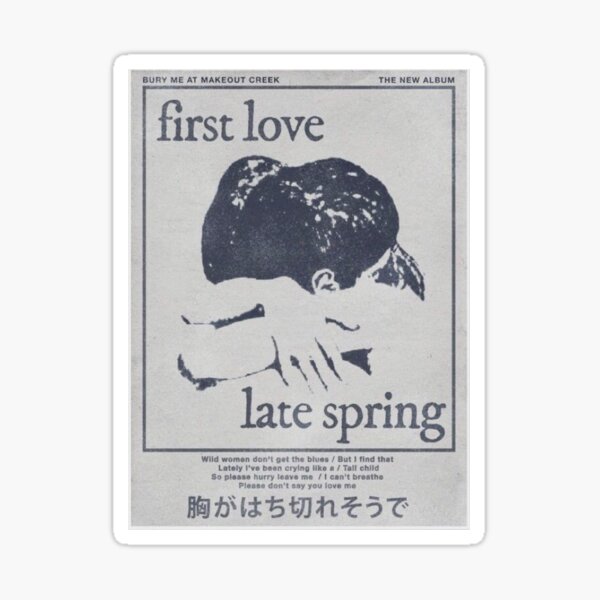 "first love" Sticker for Sale by missesik354 | Redbubble