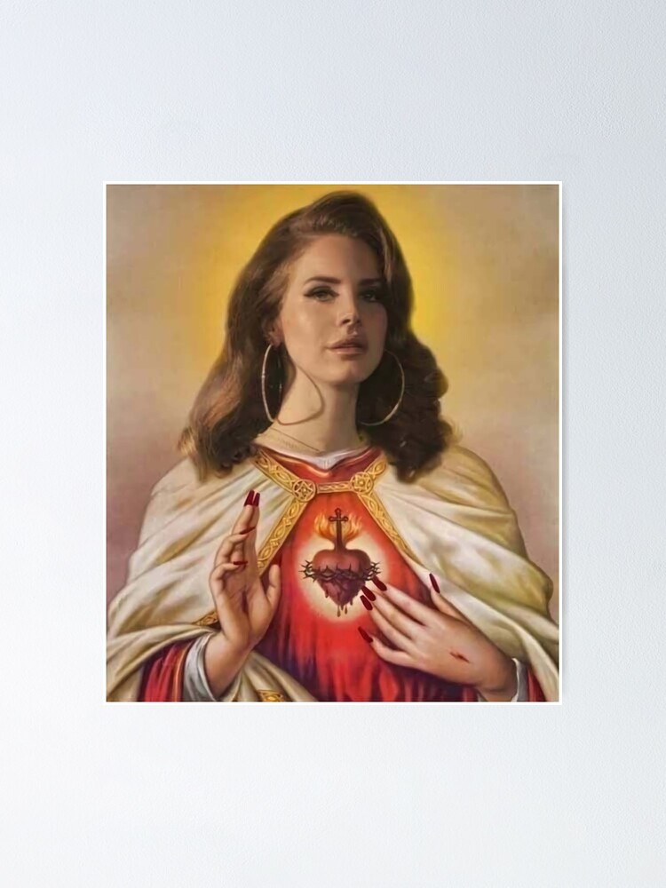 "Lana As Jesus Poster" Poster for Sale by lelashaden | Redbubble