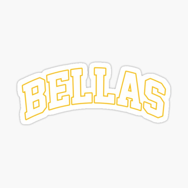 "BELLAS " Sticker for Sale by StacyJoDesigns | Redbubble