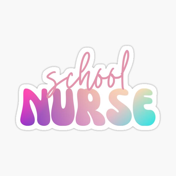 "School Nurse Back To School Retro" Sticker for Sale by SunfullyYours ...
