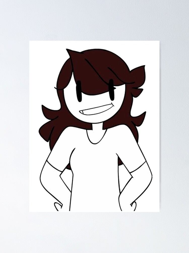 "Jaden Animations character" Poster for Sale by michaalec | Redbubble