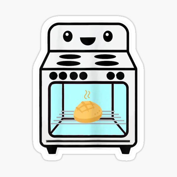 "Womens Pregnancy Announcement Bun In The Oven" Sticker for Sale by ...