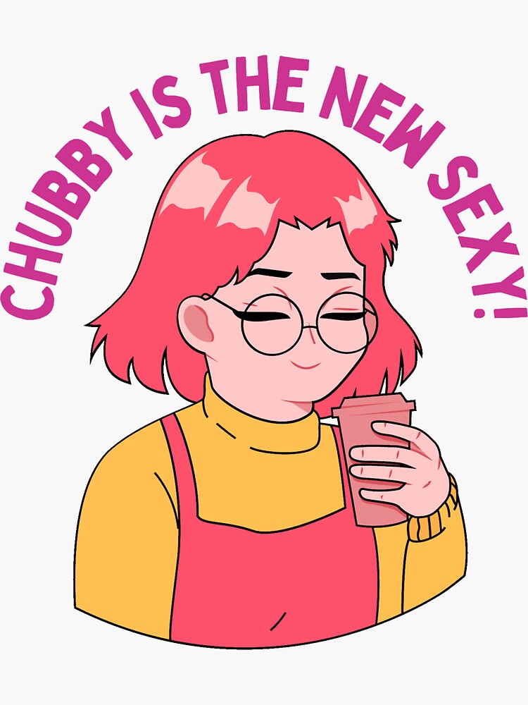 "Chubby" Sticker for Sale by marielso123 | Redbubble