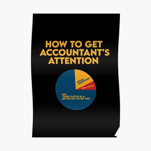 "How To Get Accountant Attention: Accounting Gift Funny Accountant ...