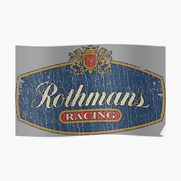 "Rothmans Racing 1982" Poster for Sale by AstroZombie6669 | Redbubble