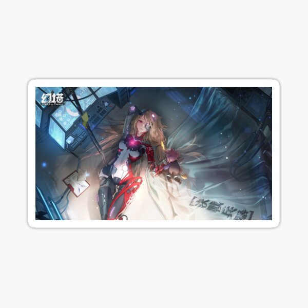 "Tower of Fantasy Nemesis Game Characters Creative Artwork 6" Sticker ...