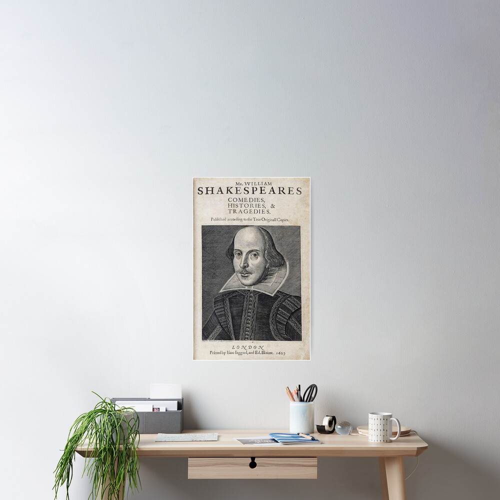 "William Shakespeare Portrait" Poster for Sale by BravuraMedia | Redbubble