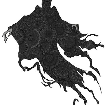 "A Floating Soul Wizard Silhouette" Sticker for Sale by SilhouettesShop ...