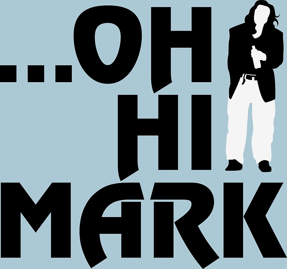 Oh, Hi Mark - The Room" by [g-ee-k] .com | Redbubble