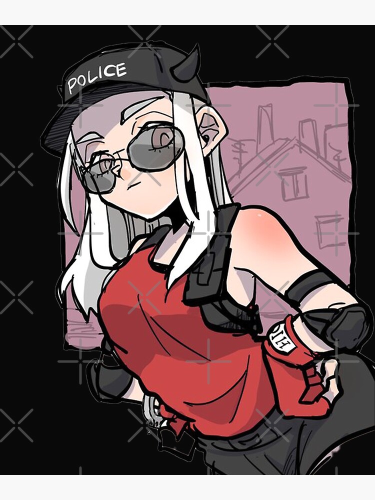 "Justice Helltaker Sticker" Poster for Sale by GoodVibesraj | Redbubble