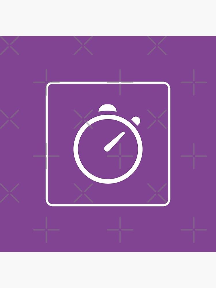 "Fastest Lap Icon Design (Purple BG)" Art Print for Sale by ...